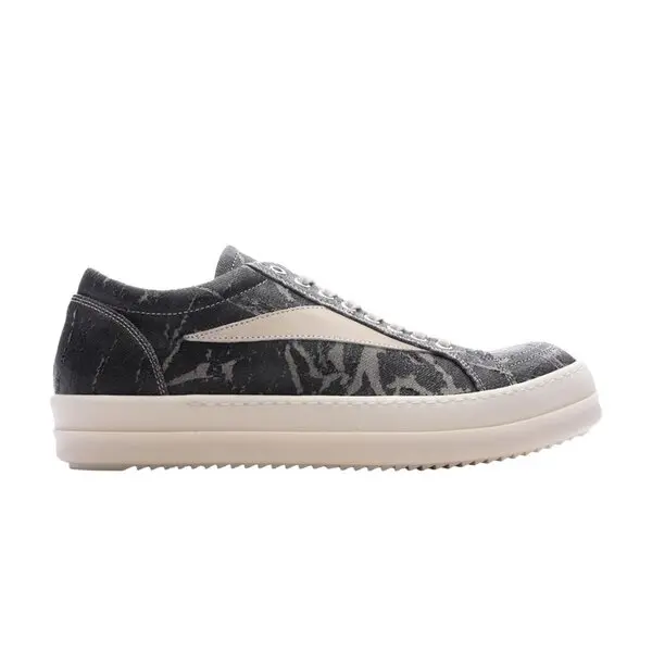 Rick Owens Vintage Low Sneakers - Black