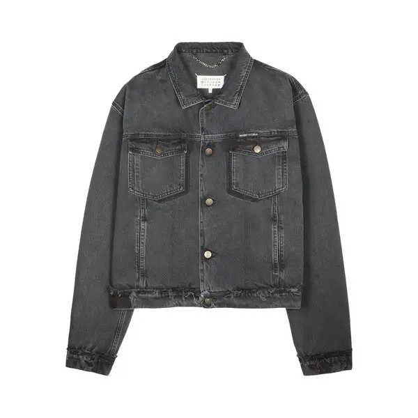 MAISON MARGIELA Denim Jacket With Logo