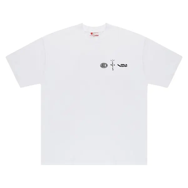 CACTUS JACK BY TRAVIS SCOTT Cactus Jack X Virgil Abloh X Arch Invitational Tee - White