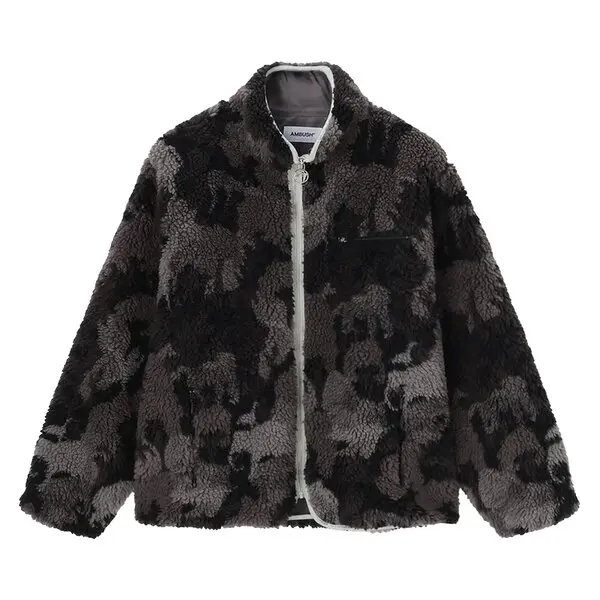 AMBUSH Camouflage Boa Jacket