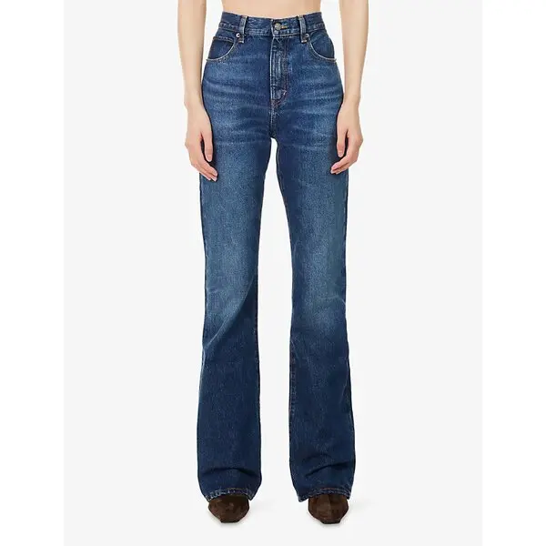 FRAME The Outlaw Boot-cut Denim Jeans - Brazen