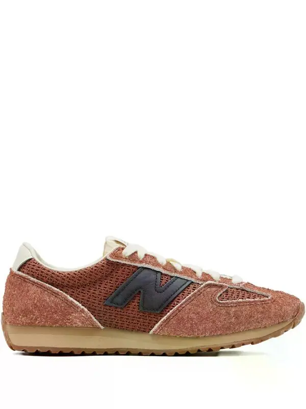 NEW BALANCE Suede Panelled Sneakers