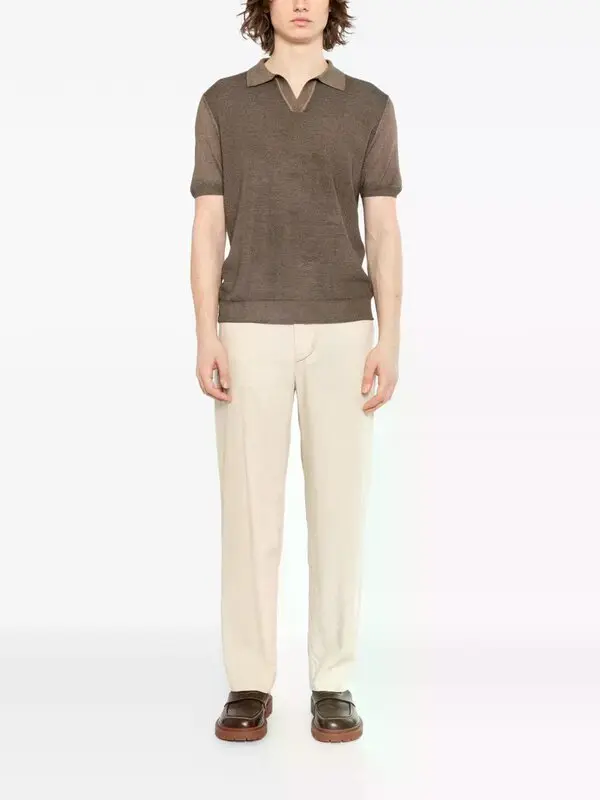 Canali Knitted Top - Brown