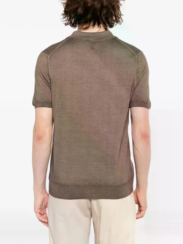 Canali Knitted Top - Brown