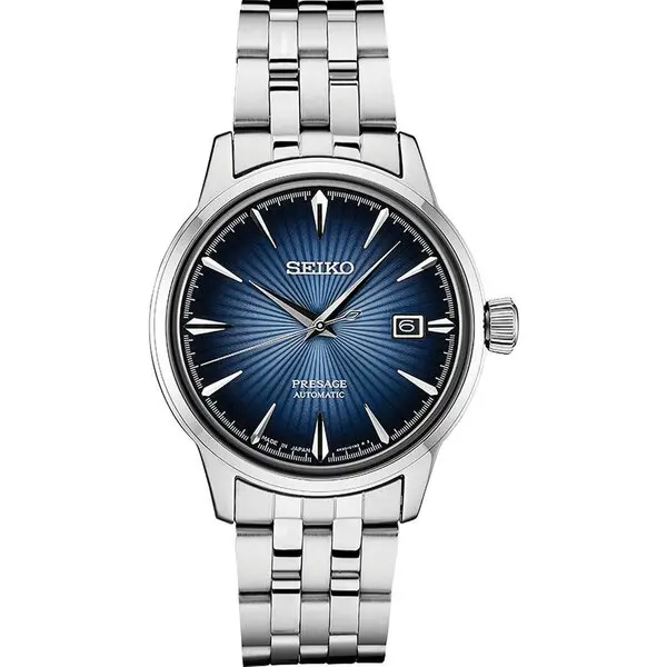 SEIKO WATCHES Presage Automatic Bracelet Watch - Blue