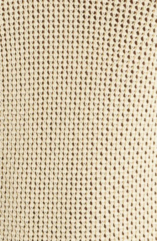 MAVRANS Stripe Open Stitch Organic Cotton Polo