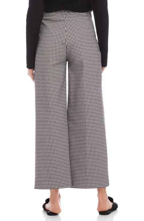 Karen Kane Crop Wide-leg Pants