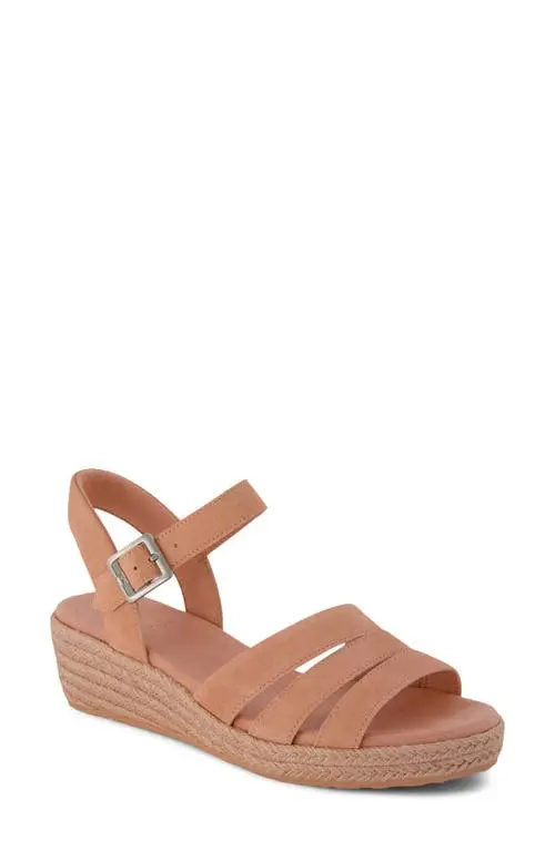 Toms Julia Wedge Sandal - Medium Pink
