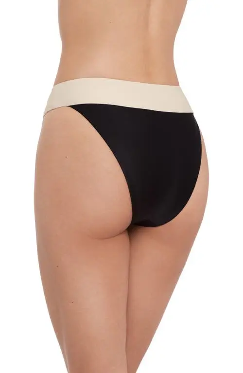 Steve Madden Banded High-leg Bikini Bottoms