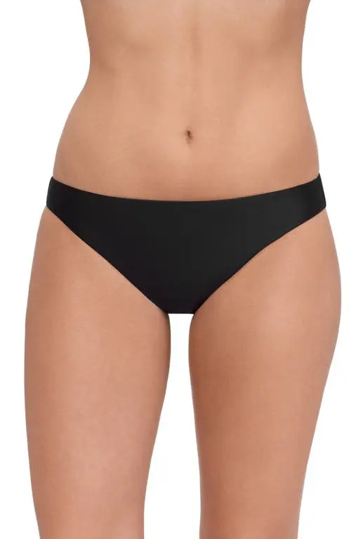 Steve Madden Hipster Bikini Bottoms - Raven Black
