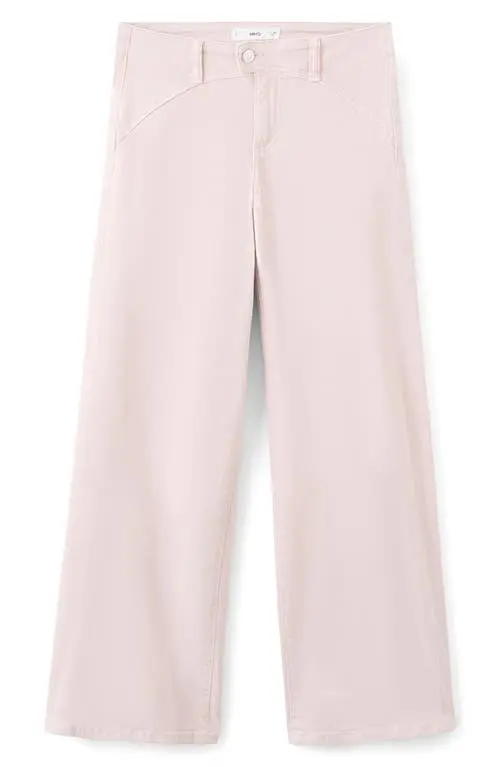 Mango Low Rise Wide Leg Jeans