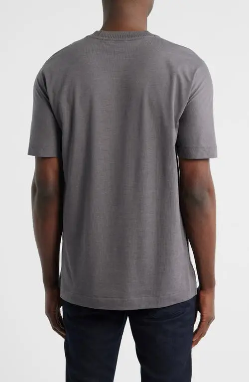BOSS Taut Crewneck Top - Medium Grey