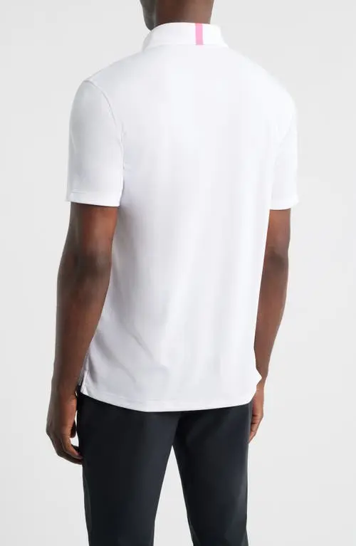 G/fore Essential Performance Piqué Golf Polo - Snow