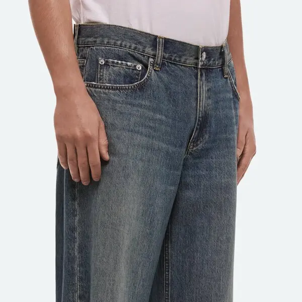 Helmut Lang Destroyed Low-rise Jeans