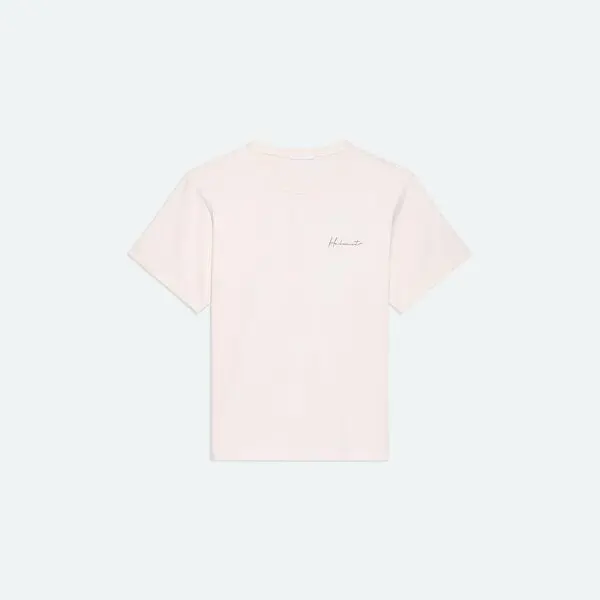Helmut Lang Handwritten Logo Tee - Vintage White