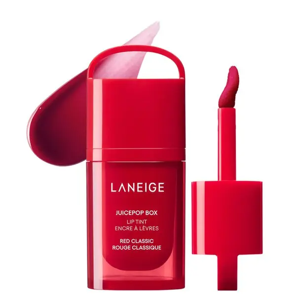 LANEIGE Juicepop Box Lip Oil Stain 12hr Hydrating Tint - Red Classic