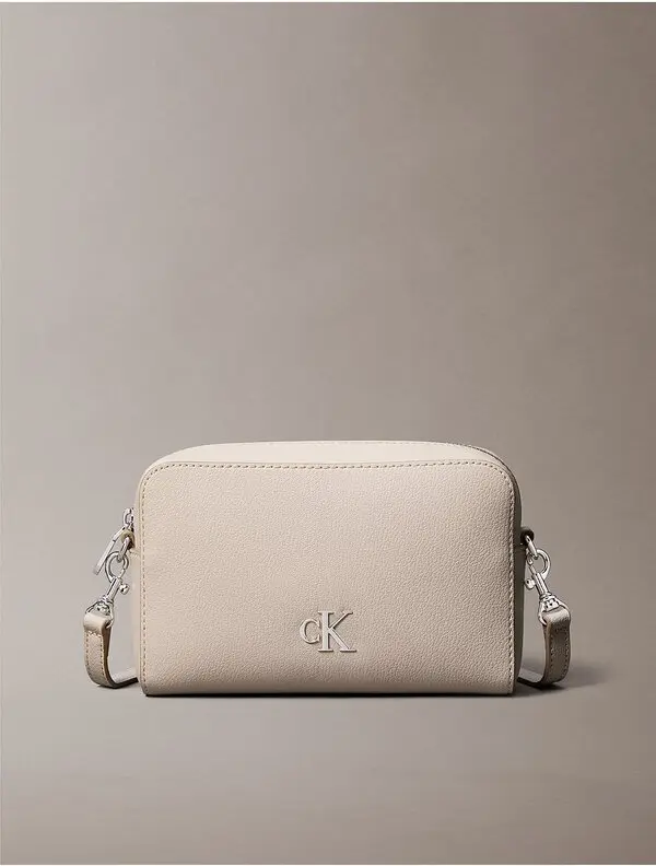 Calvin Klein Minimal Monogram Phone Crossbody - Chateau Gray