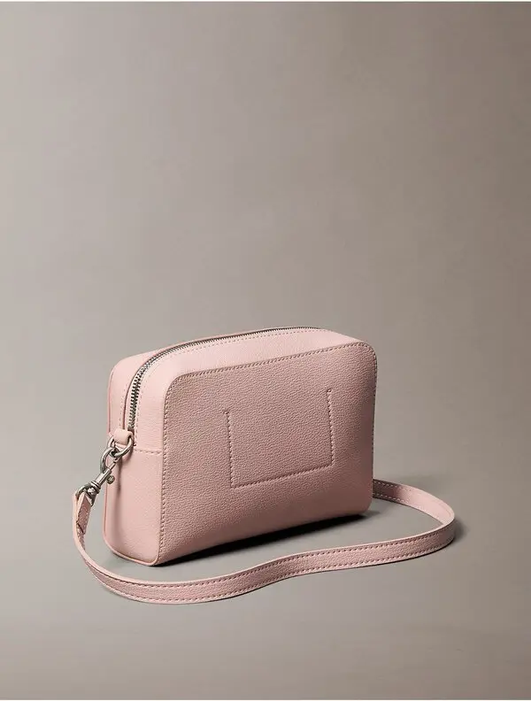 Calvin Klein Minimal Monogram Phone Crossbody - Pale Conch