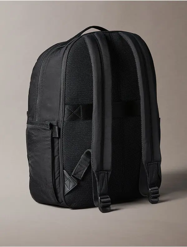 Calvin Klein Nylon Round Backpack - Black