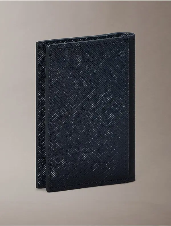 Calvin Klein Refined Saffiano Compact Bifold Wallet