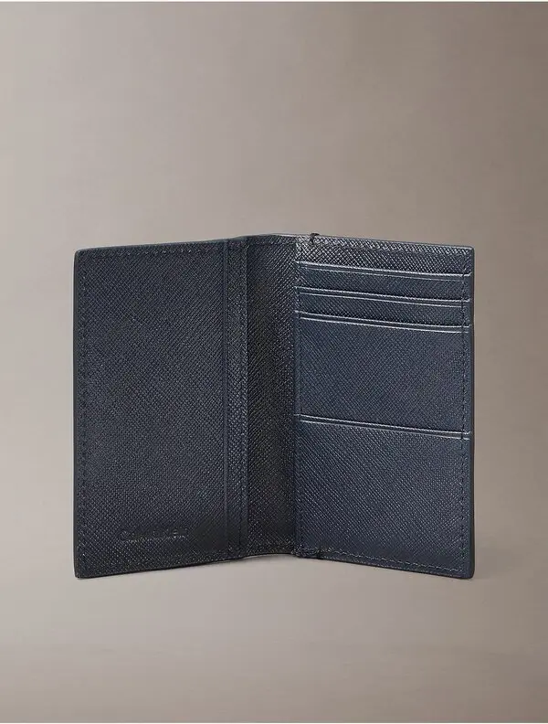 Calvin Klein Refined Saffiano Compact Bifold Wallet
