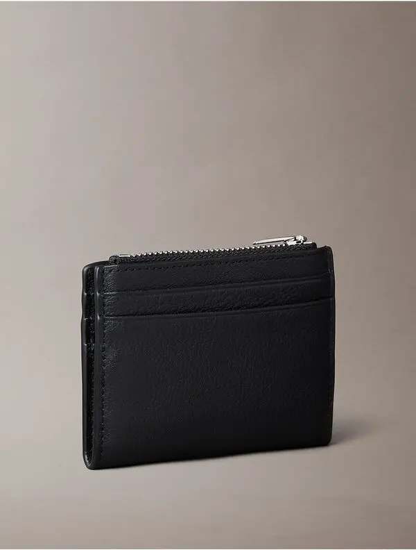 Calvin Klein Pebble Grain Leather Card Case