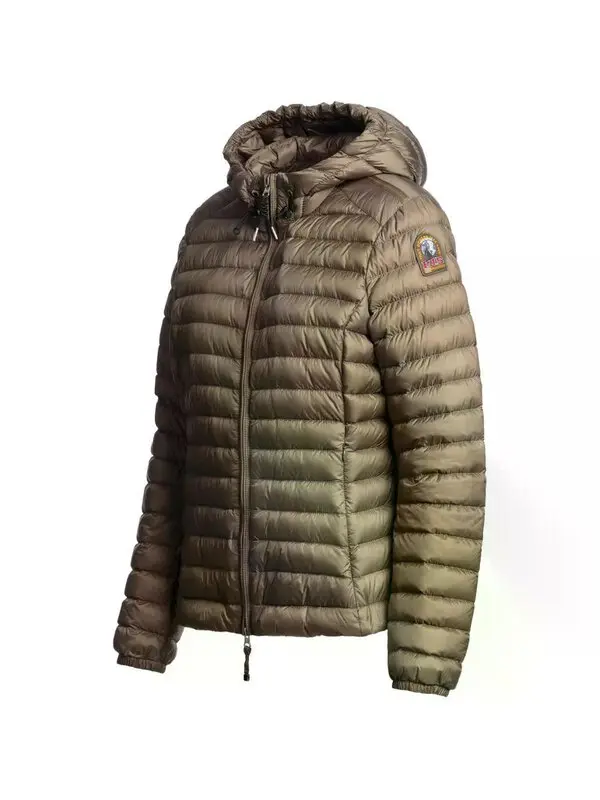 PARAJUMPERS Genie Hooded Puffer Jacket - Brown