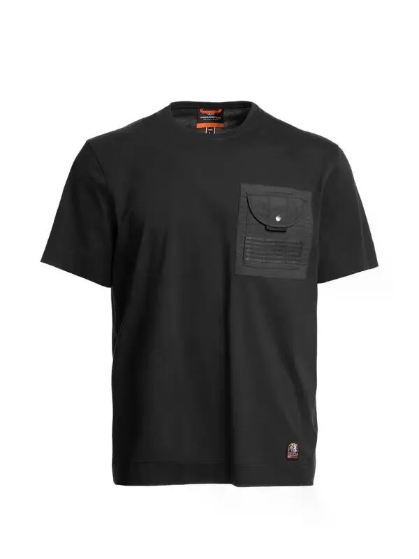 PARAJUMPERS Chest-pocket T-shirt - Black
