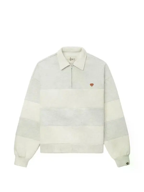 APEE™ BY *A BATHING APE® Striped Zip Polo Shirt