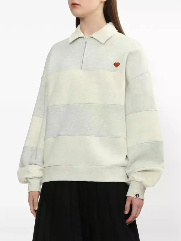 APEE™ BY *A BATHING APE® Striped Zip Polo Shirt