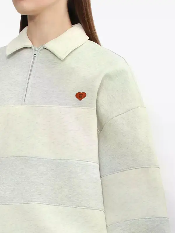 APEE™ BY *A BATHING APE® Striped Zip Polo Shirt