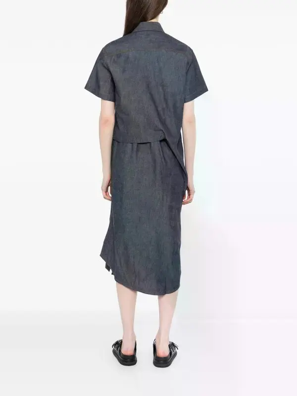 sacai denim dress Sacai Denim Dress | White