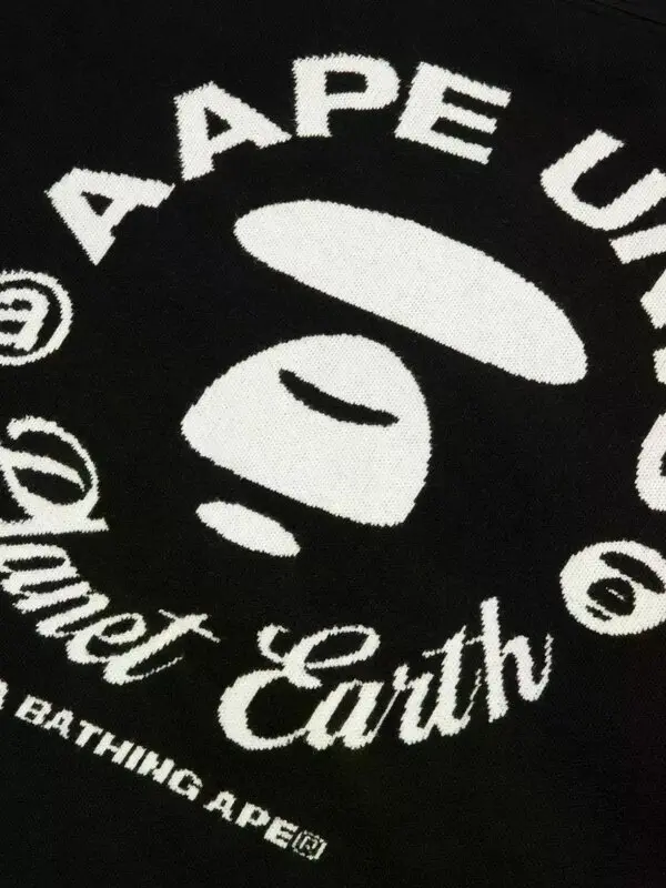 AAPE BY *A BATHING APE Logo-detail Cardigan