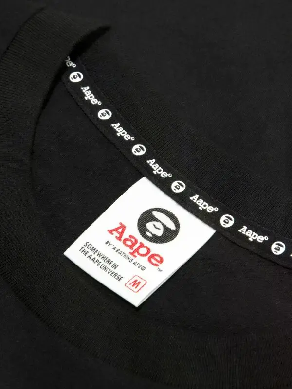 AAPE BY *A BATHING APE Heart-print T-shirt