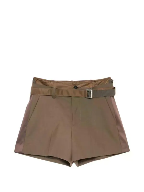 Sacai Belted Shorts