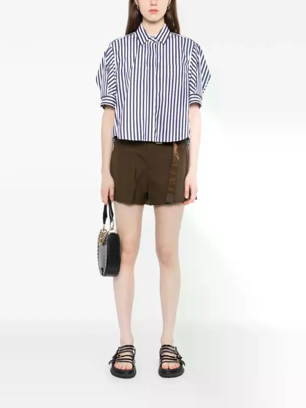 Sacai Belted Shorts