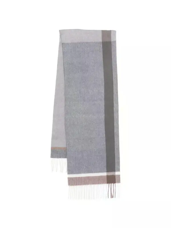 N.peal Cashmere Scarf - Grey