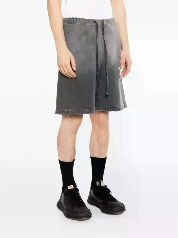 Mihara Yasuhiro Sun Faded Sweat Shorts - Grey