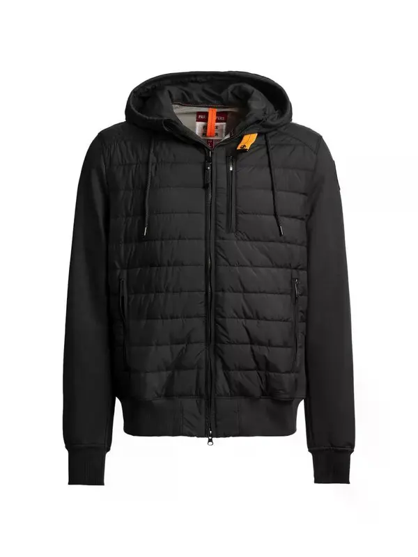 PARAJUMPERS Ivor Quilted Hooded Jacket - Black