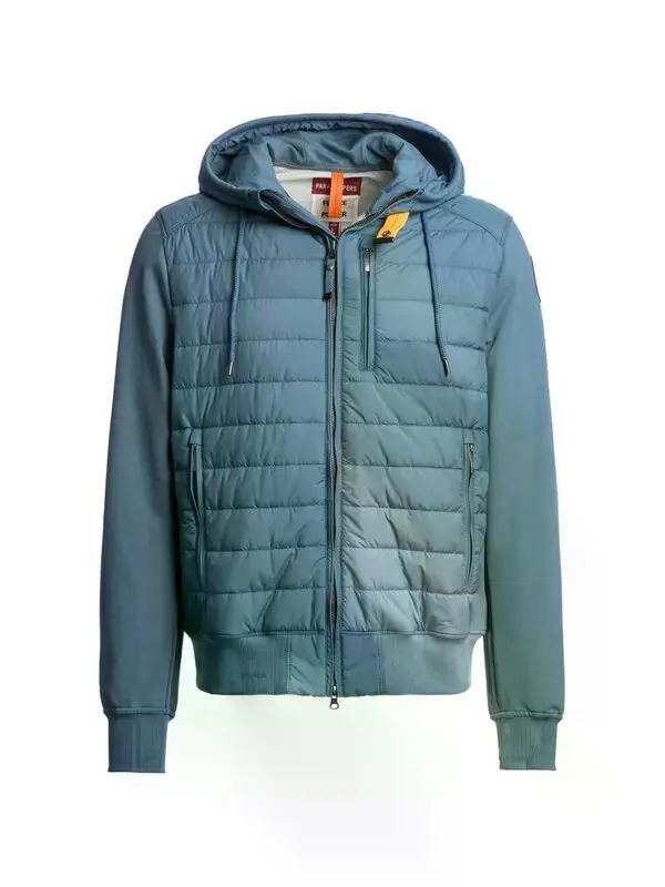 PARAJUMPERS Ivor Quilted Hooded Jacket - Blue