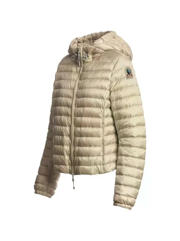 PARAJUMPERS Hooded Quilted Jacket - Neutrals