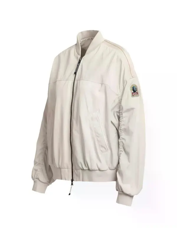 PARAJUMPERS Ruched Bomber Jacket - Neutrals