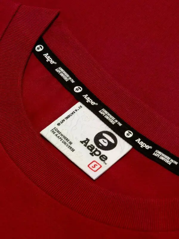 AAPE BY *A BATHING APE Graphic-print T-shirt - Red