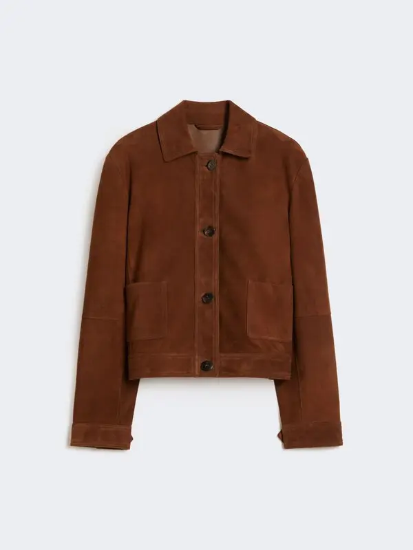 Max Mara Suede Boxy Jacket