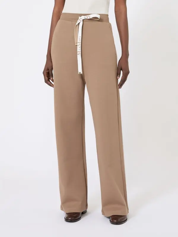 Max Mara Wide-fit Jersey Trousers