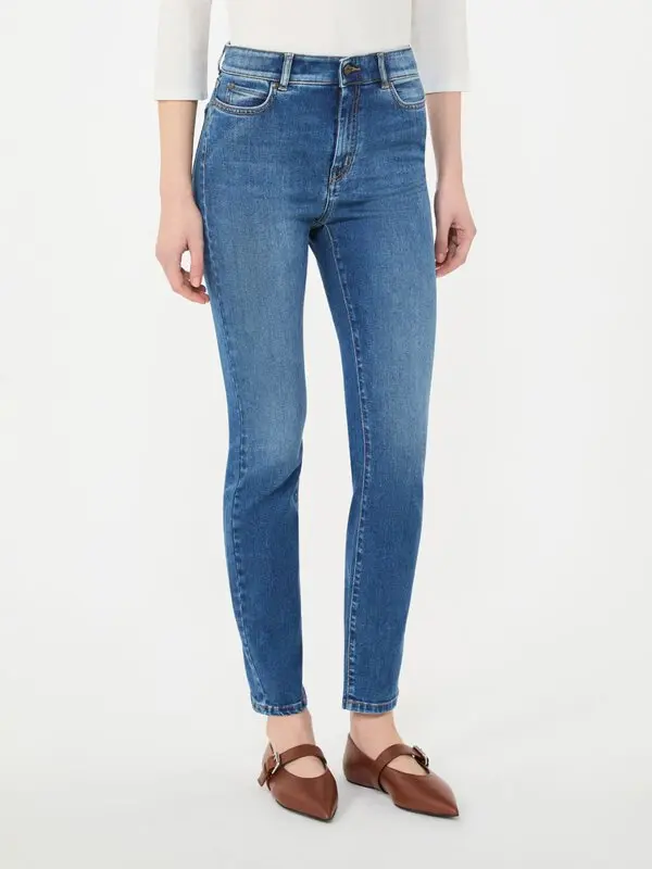 Max Mara Stretch Denim Skinny Jeans