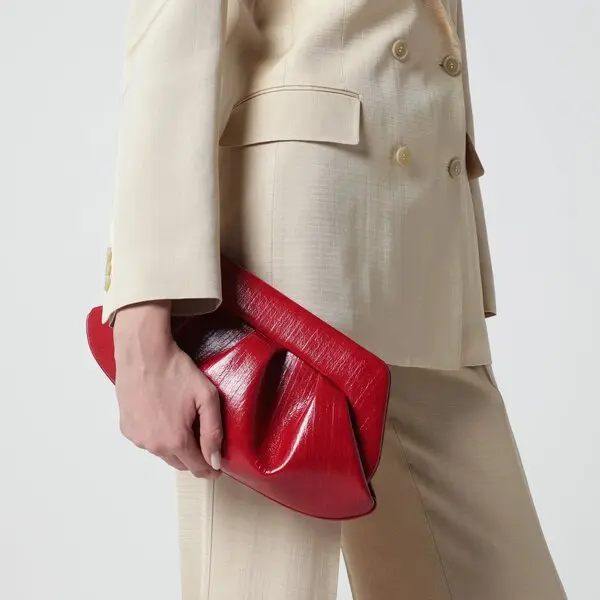 THEMOIRE Emera Clutch - Red