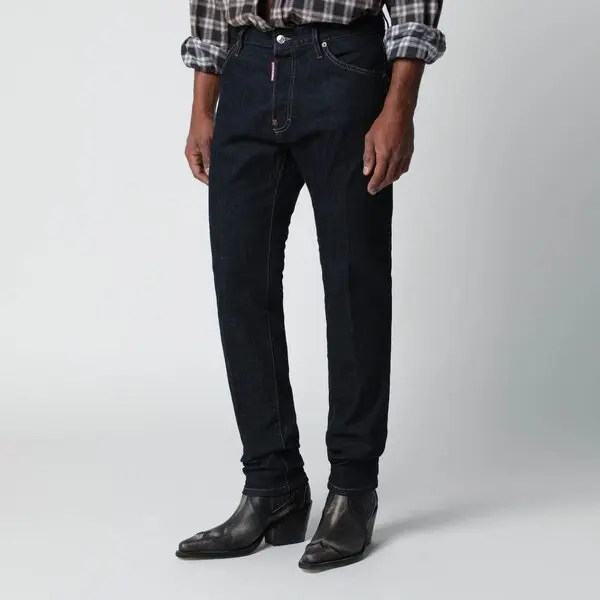 Dsquared2 Slim Dark Denim Jeans - Blue