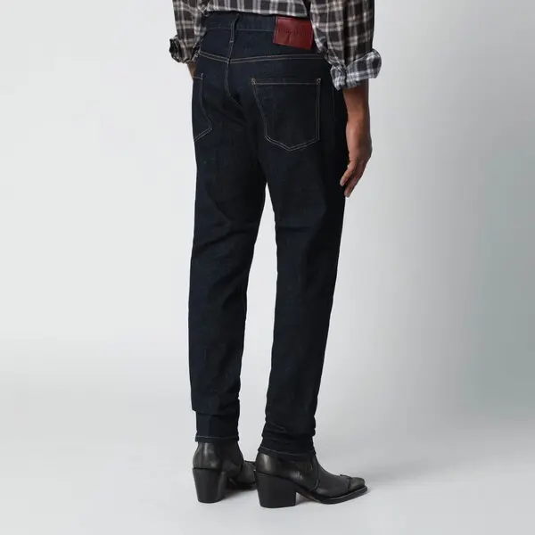 Dsquared2 Slim Dark Denim Jeans - Blue