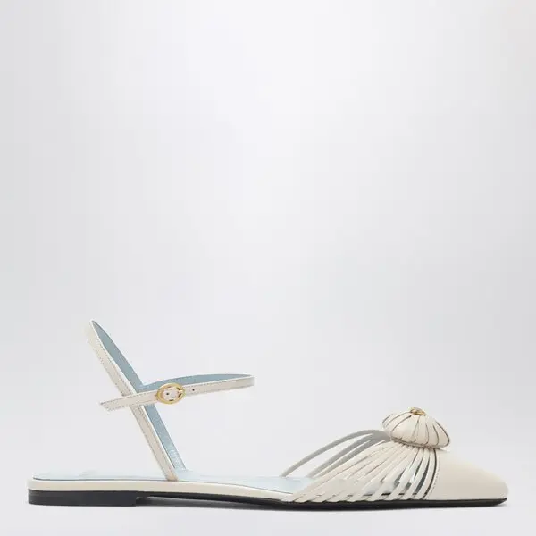 Valentino Garavani Coeur Royal Sandals - White